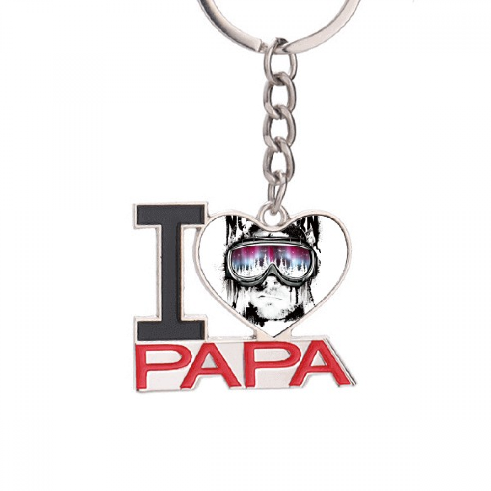 Graffiti Street Northern Skiing Goggles Keychain Metal Keyring Holder ...