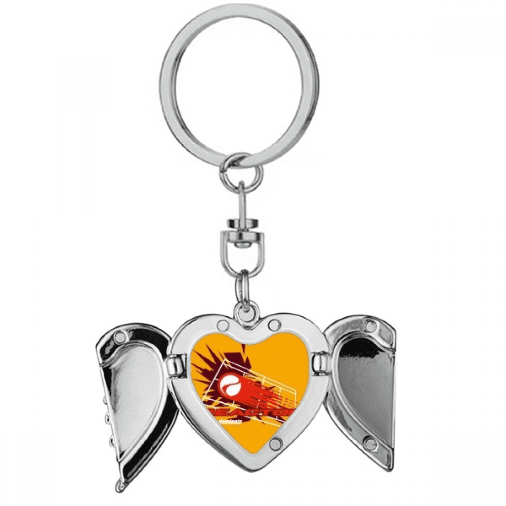 Graffiti Street Ready-to-Donate Reactor Heart Angel Wing Key Chain ...