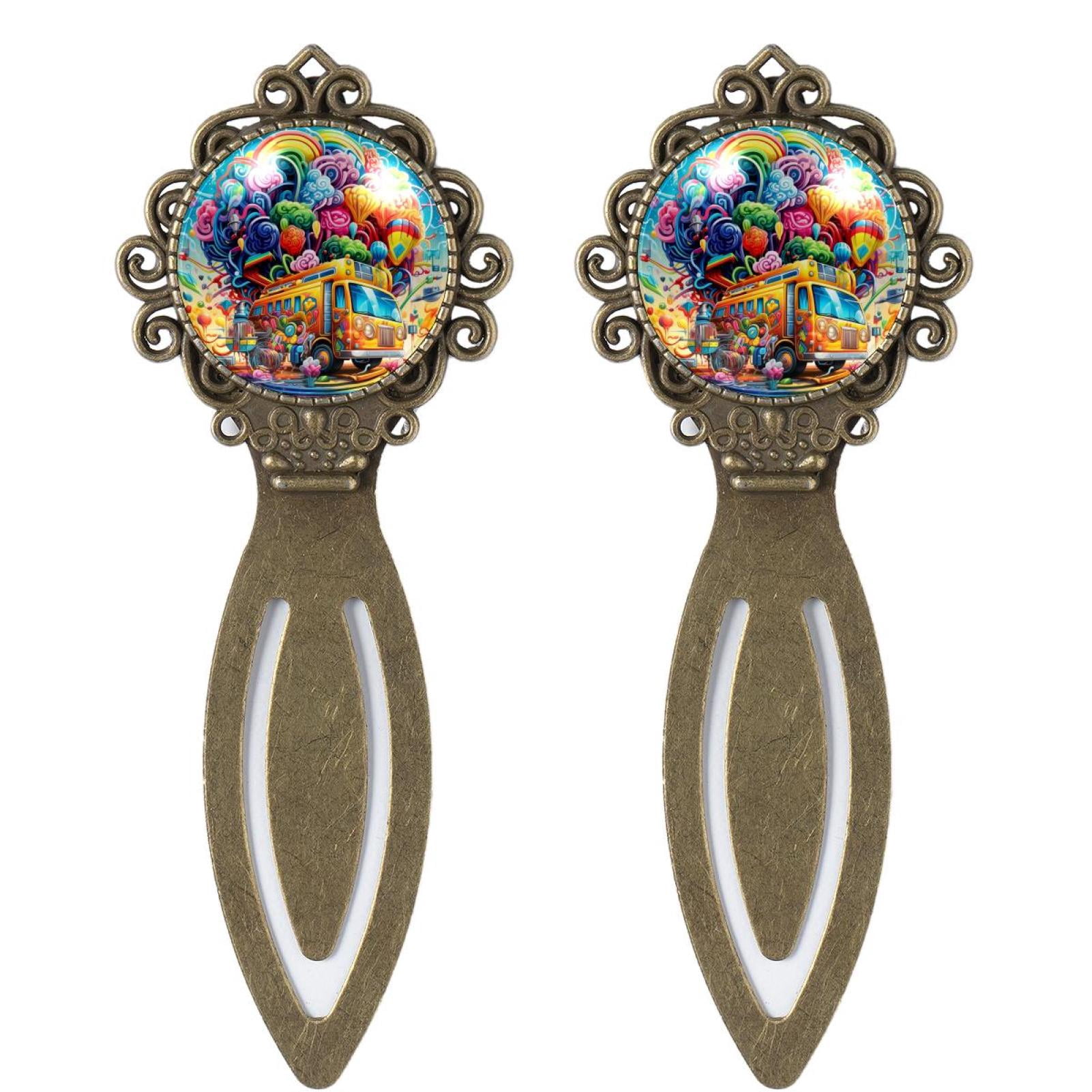 Graffiti Stylish and Durable Vintage Copper-Colored Lace Bookmarks ...