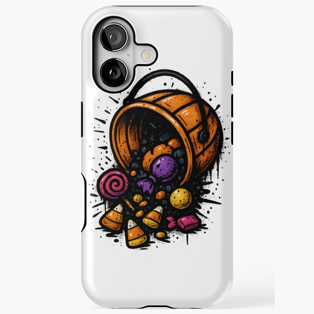 Graffiti Trick or Treat Candy Spill Halloween Street Art Creepy iPhone ...