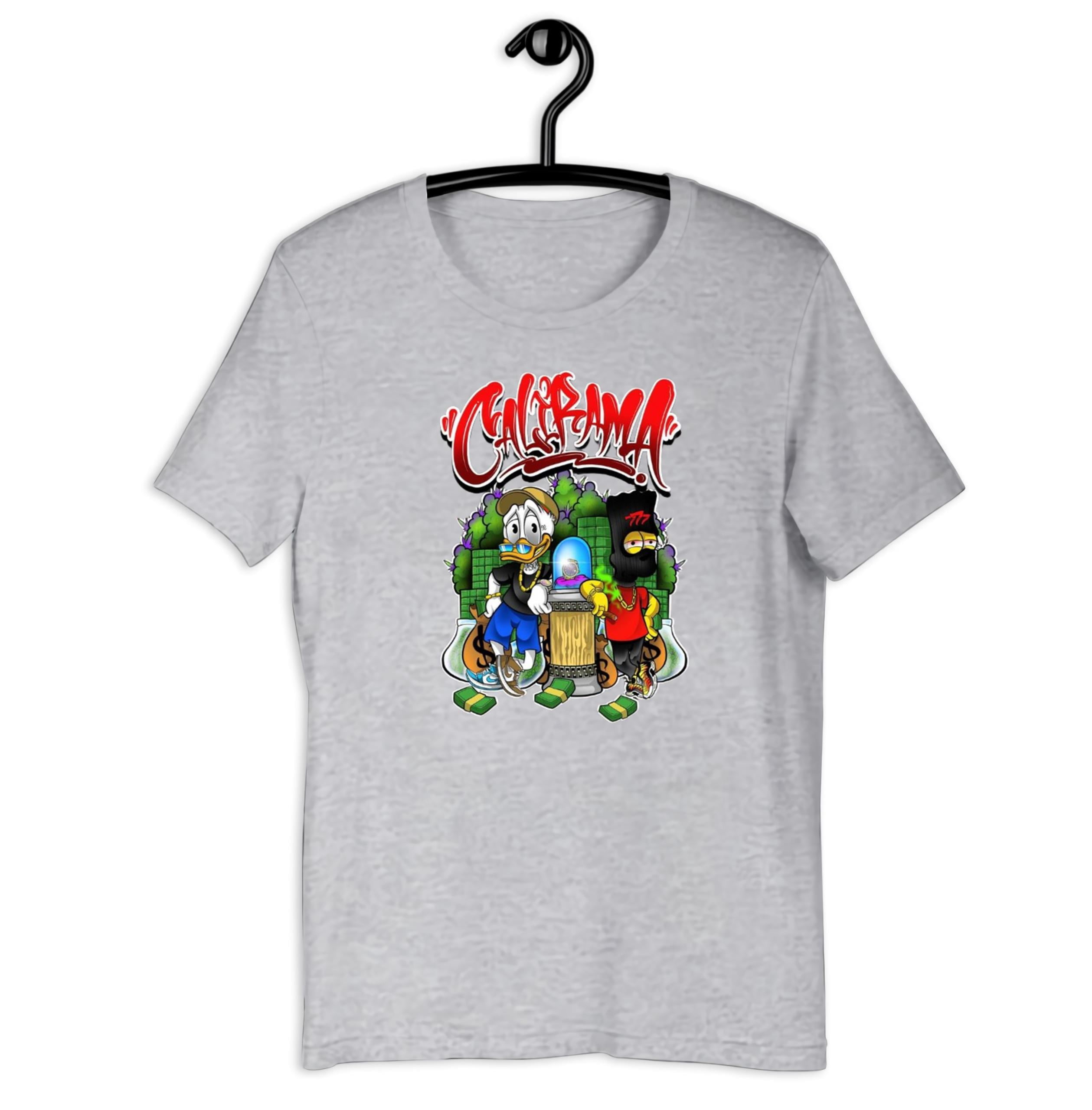 Graffiti Urban Art - Hip-Hop Street Style Cartoon Design Shirt-C ...
