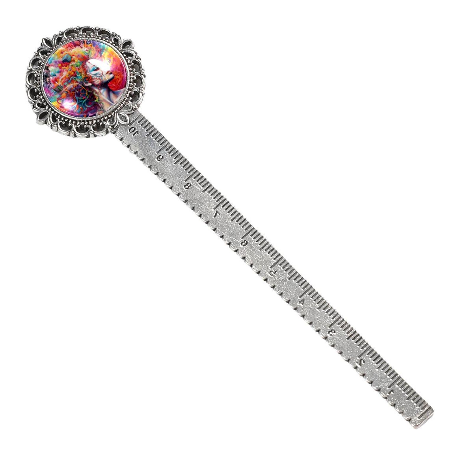 Graffiti Vintage Silver Lace-Edged Bookmark: a Delightful Gift for Book ...