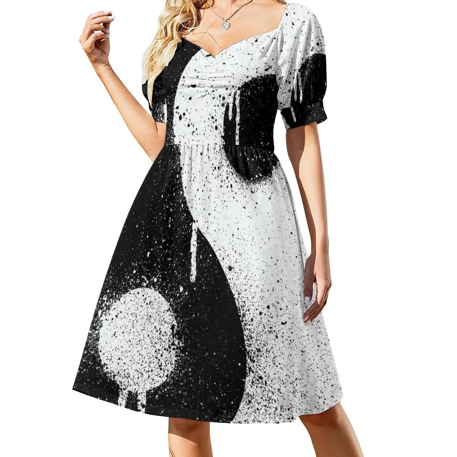 Graffiti Zen Master - Spray paint yin yang Dress wedding dresses for ...