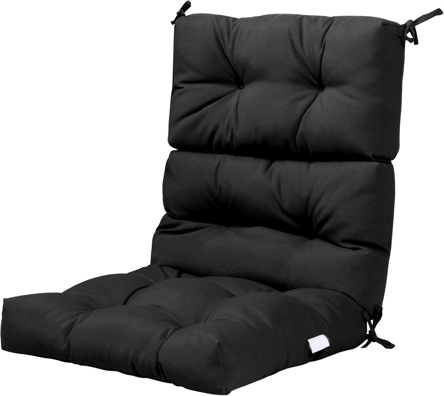 Graffy Chair Cushions, 45” x 22” x 4.5”, Black - Walmart.com