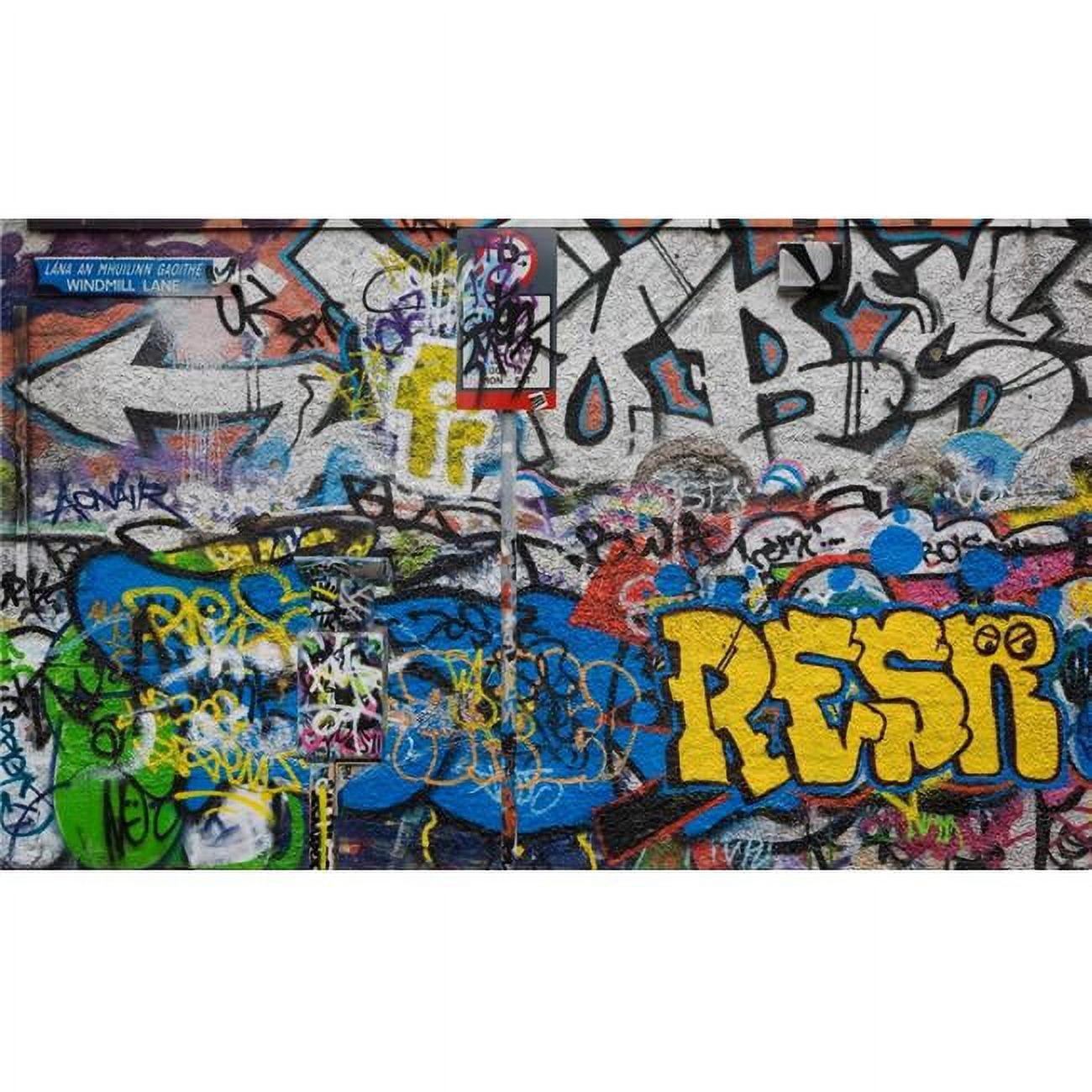 Grafitti On The U2 Wall Windmill Lane Dublin Ireland Poster Print 20 x ...
