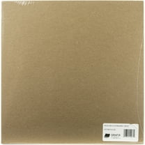 0.25" Thick Blank MDF Chipboard Sheets for Painting, Arts and Crafts (9 ...