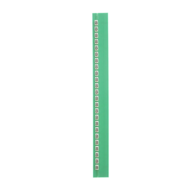 Grafoplast 117MBBBW 3M Trasp System Alphanumeric "B" 24-Count Strip (25 ...