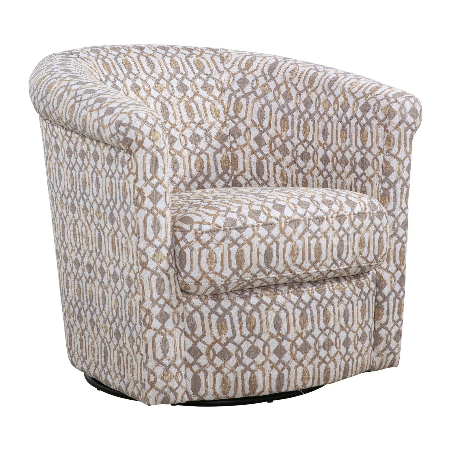 Grafton Home Marvel Traditional 360-degree Swivel Tub Chair Chester ...