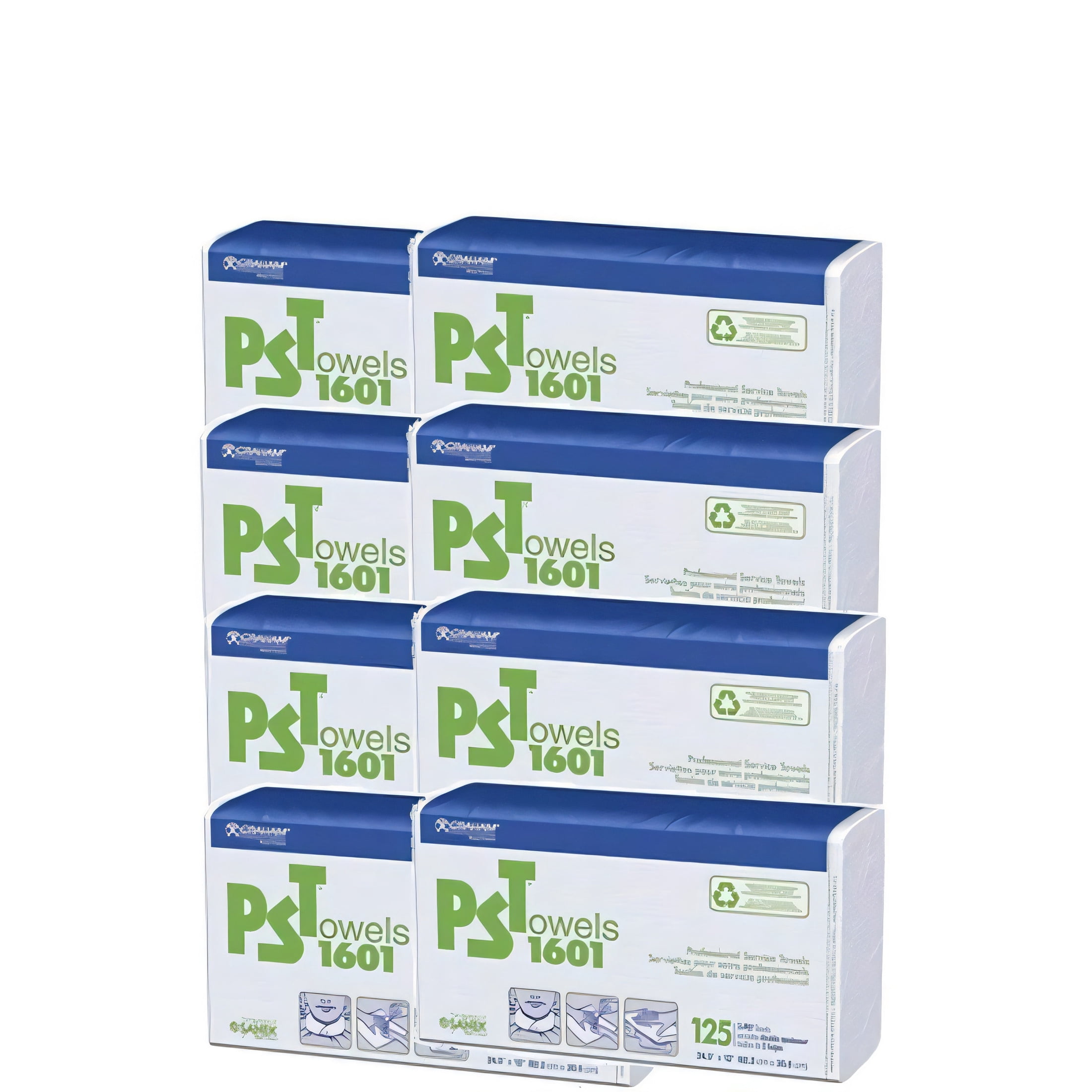 Graham Beauty Graham Pst Towels 1601 - 1000 2 Ply Towels (125 2 Ply ...