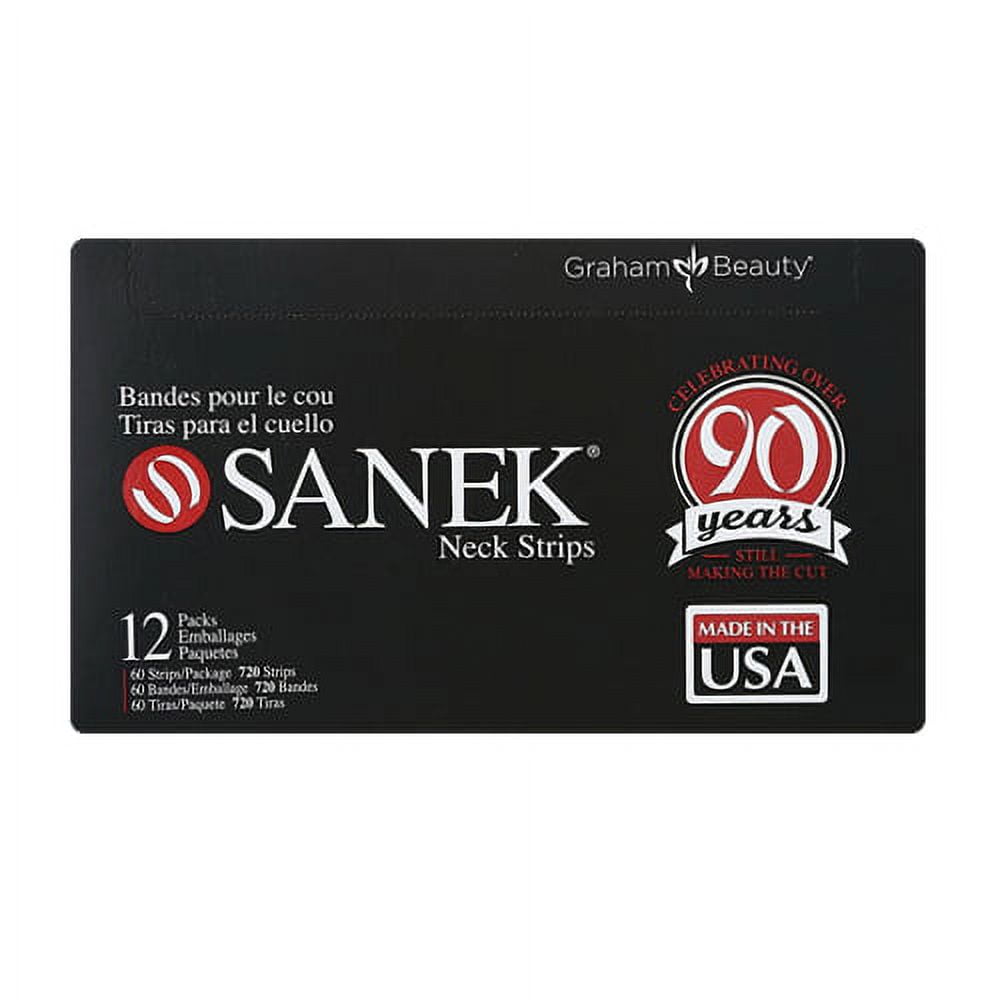 Graham Beauty Sanek Display Neck Strips, 60 ea/12 Packets, 3 Pack ...
