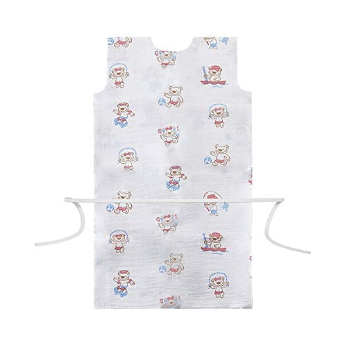 Graham Medical 70283N Gown, TPT, Pediatric, 20"w x 36"l, Activity Bears ...