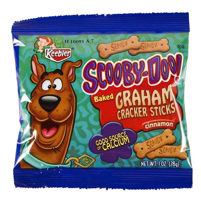Graham Sticks, Scooby-Doo Bones Cinnamon, 1 Ounce - Walmart.com
