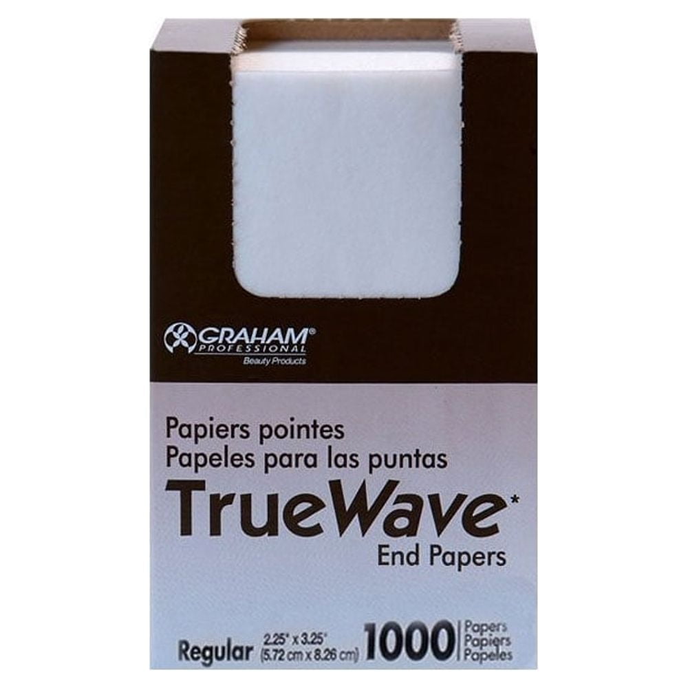 Graham TrueWave End Papers, Regular, 1000/BX - Walmart.com