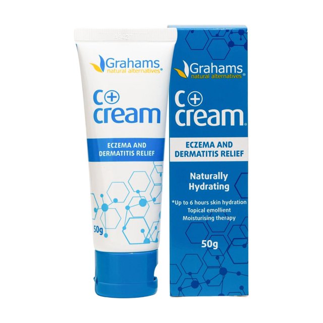 Grahams Natural C+ Eczema & Dermatis Cream 50g 1.76oz C3 - Walmart.com