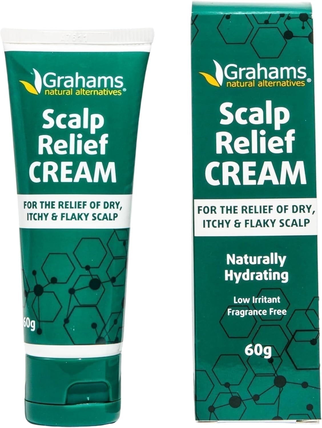 Grahams Natural Scalp Relief Moisturizing Cream for Dry, Itchy & Flaky ...