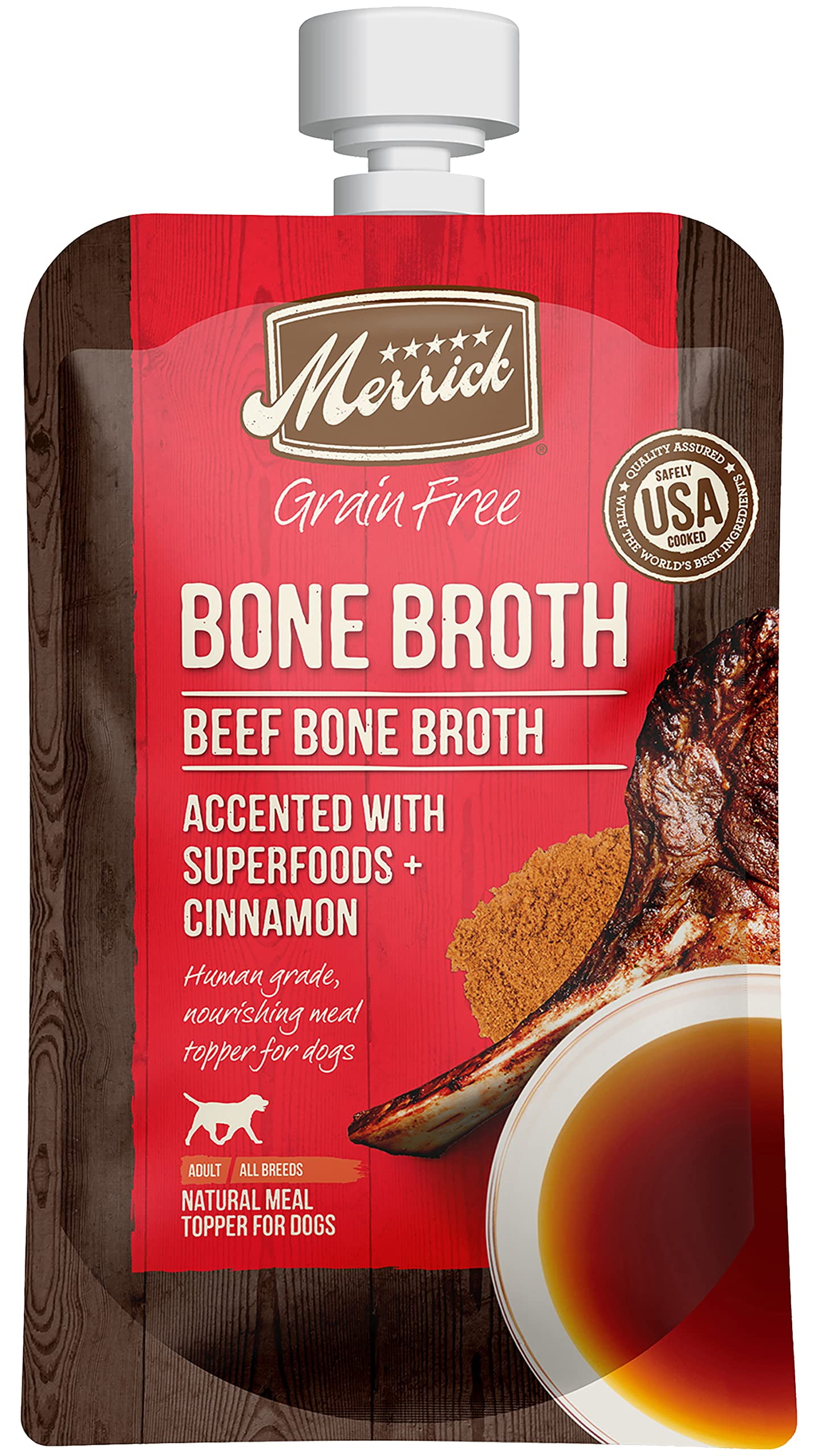 Grain Free Bone Broth, Premium Human Grade And Gluten Free Dog And Cat ...