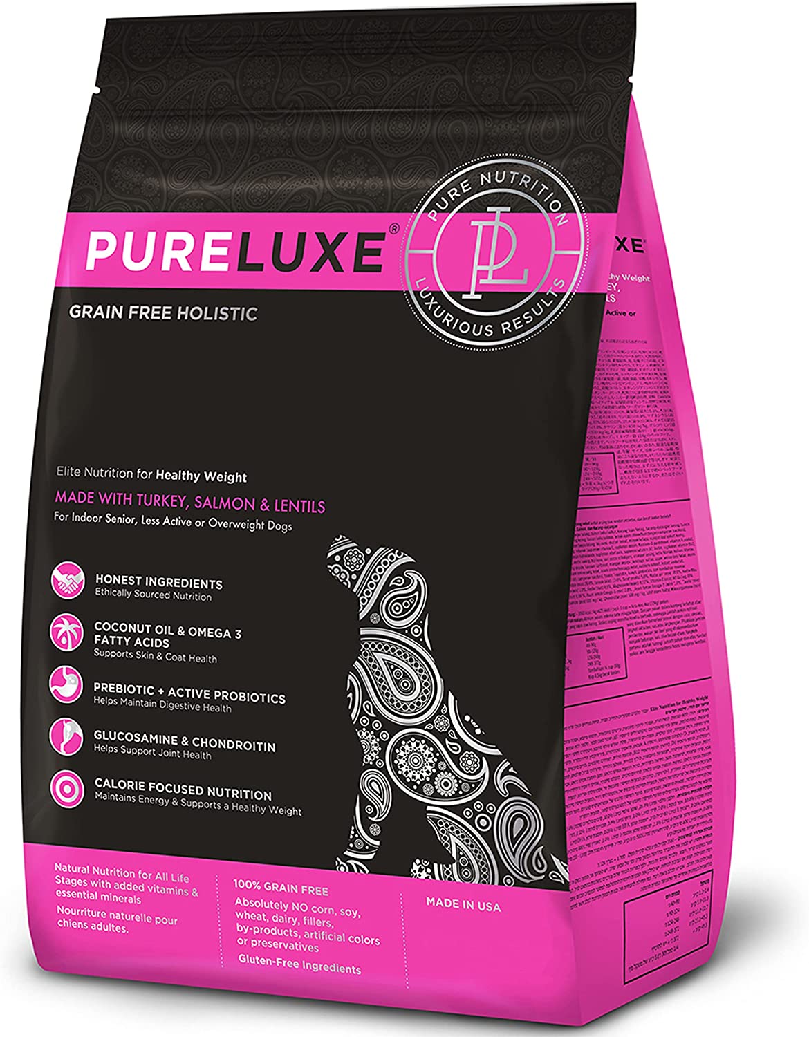 Grain And Gluten Free Dog Food, Healthy Weight Elite Nutrition, Turkey ...