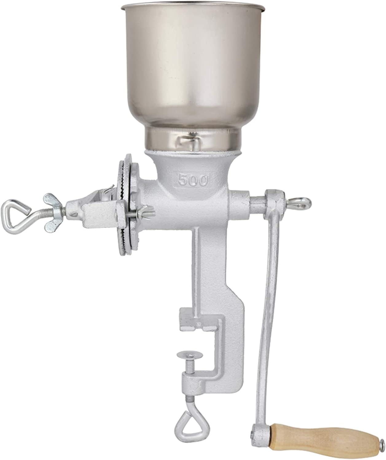 Grain Grinder,Home Use Hand Cranking Grain Grinder Corn Wheat Coffee ...