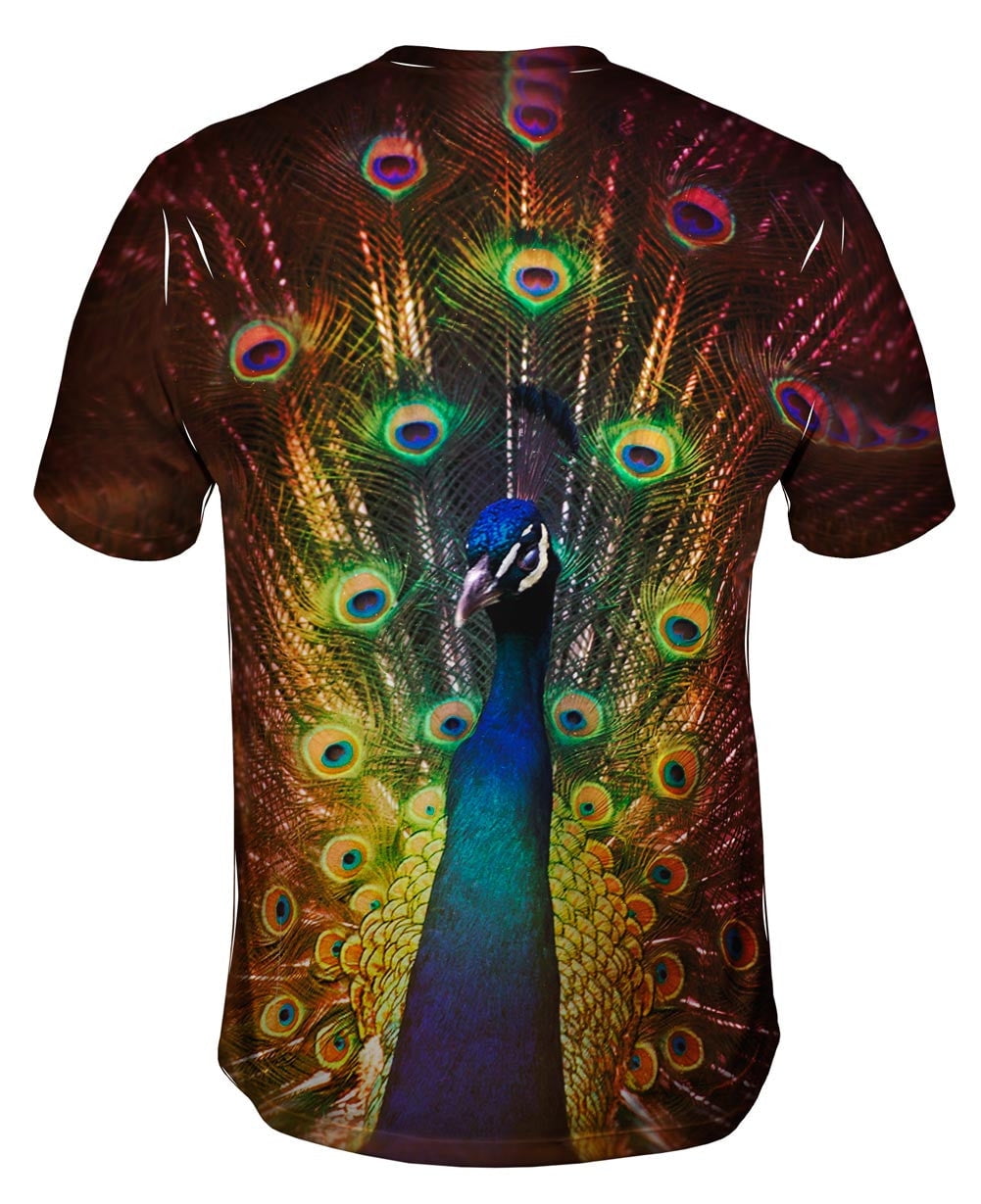 Grain Peacock Mens T-Shirt All Over Print - Walmart.com