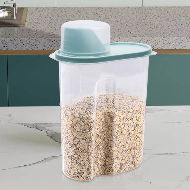 Grain Storage Box Food Storage Tank - 2.5L Kitchen Multi Grain Storage ...