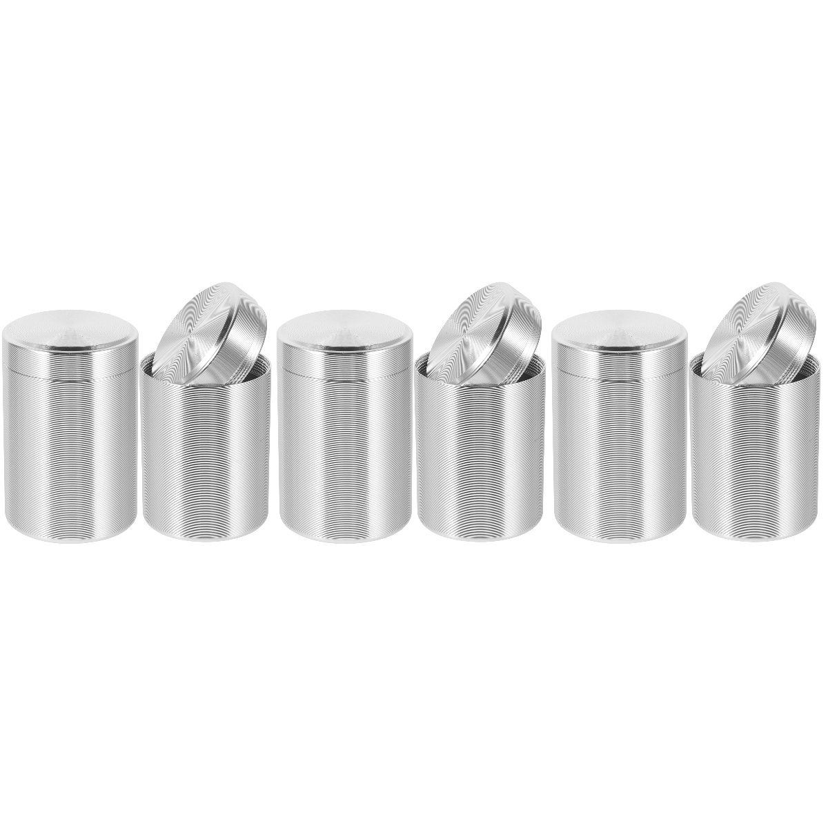 Grain Storage Container Titanium Alloy Tea Pot Sealed Jar Small Travel ...