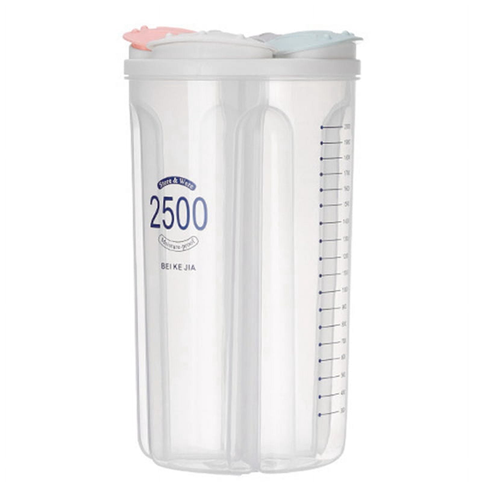 Grain Storage Tank Plastic Compartment Kitchen Household Food Sealed ...