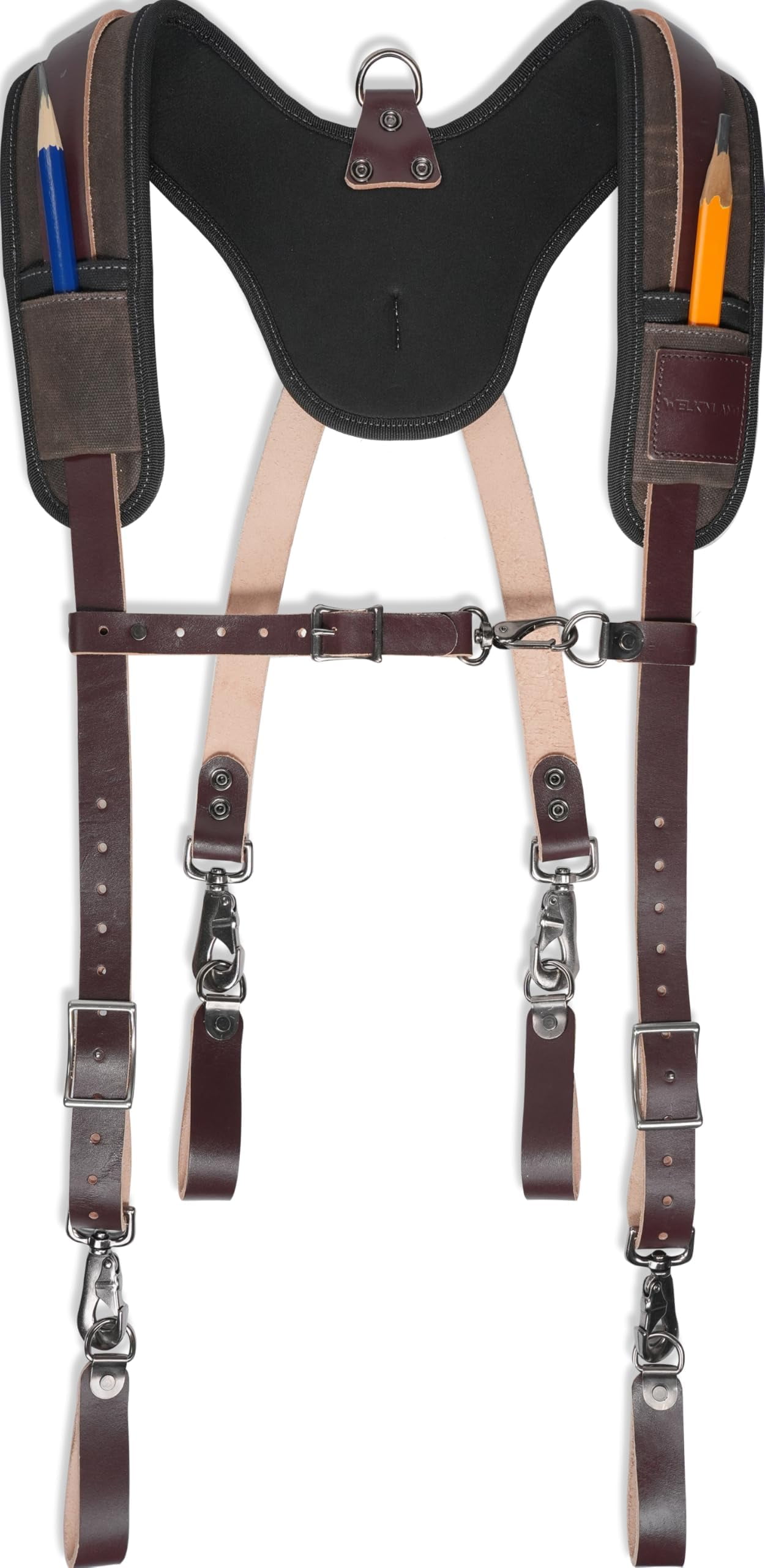 -Grain Tool Belt Suspenders, Heavy-Duty Tool Belt Suspender For Men ...