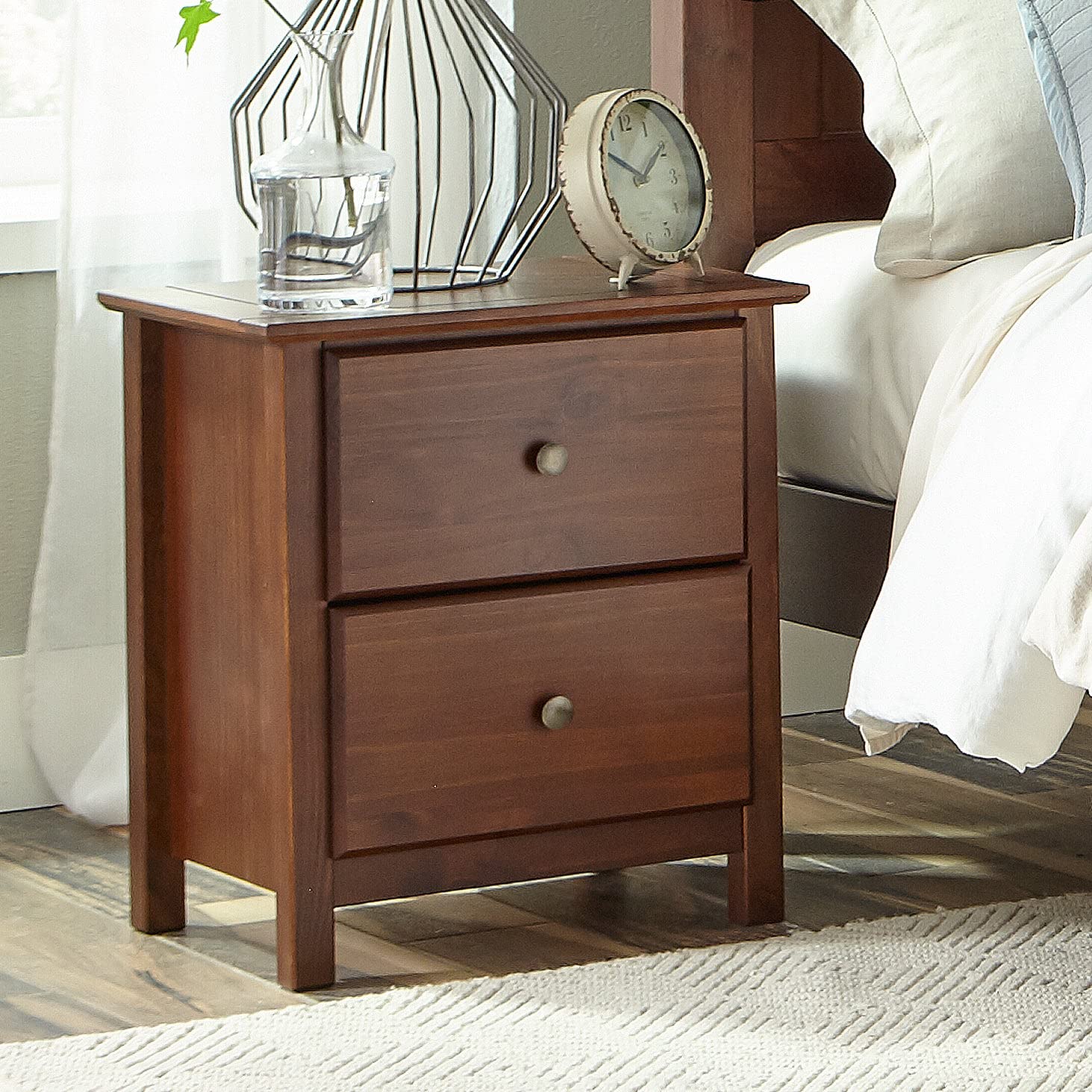 Picket House Furnishings Brinley Cherry Nightstand - Cherry - Walmart.com