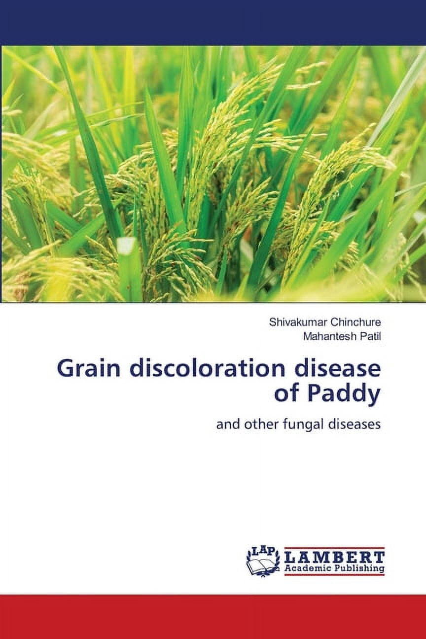 Grain discoloration disease of Paddy, (Paperback) - Walmart.com
