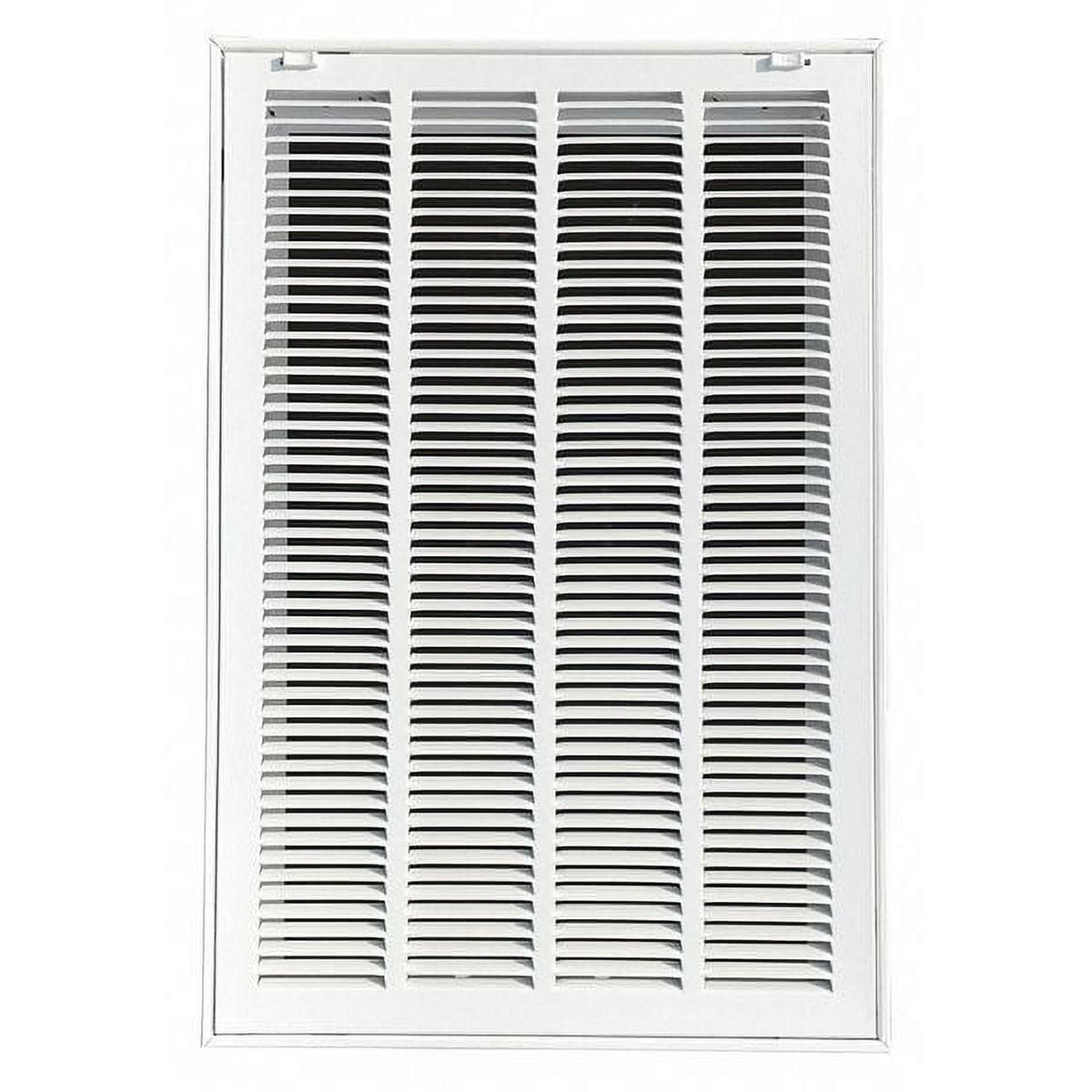 Grainger Approved Filtered Return Air Grille, 16x25", White, 4MJT5 ...