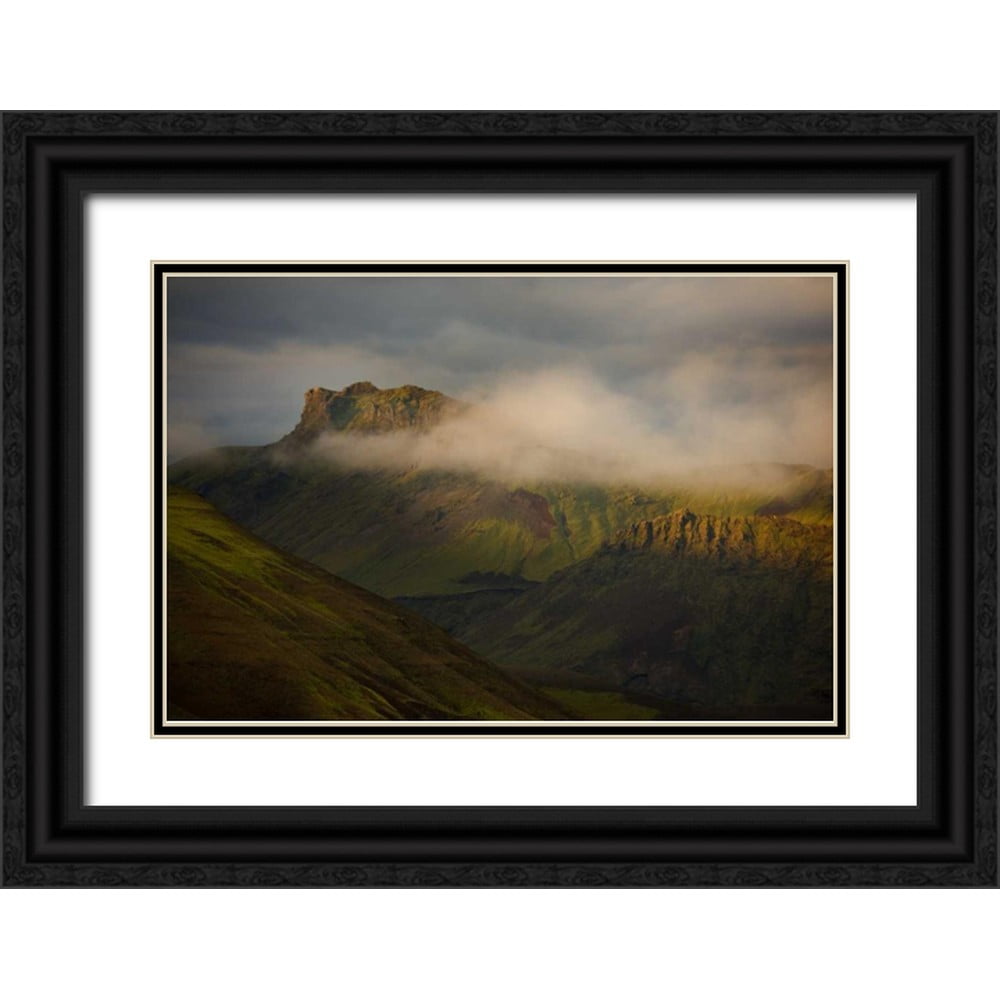 Grall, Don 14x11 Black Ornate Wood Framed with Double Matting Museum ...