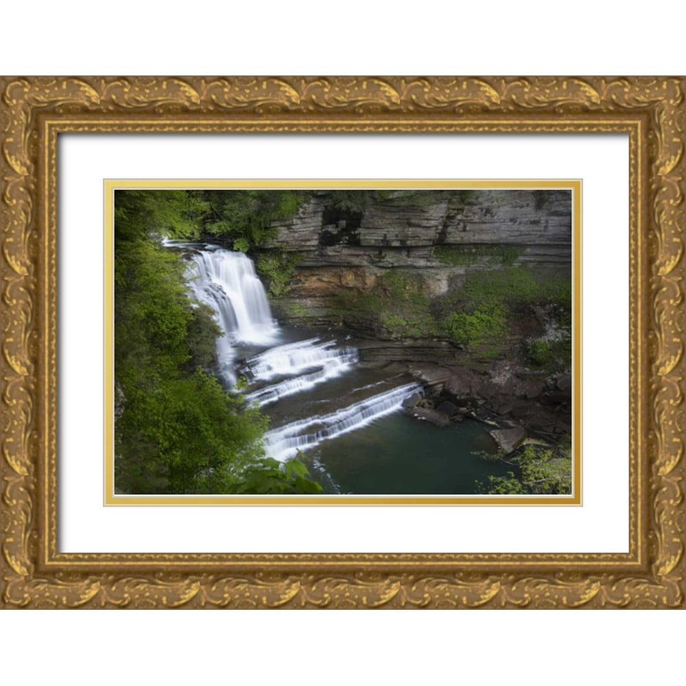 Grall, Don 18x13 Gold Ornate Wood Framed with Double Matting Museum Art Print Titled - TN ...