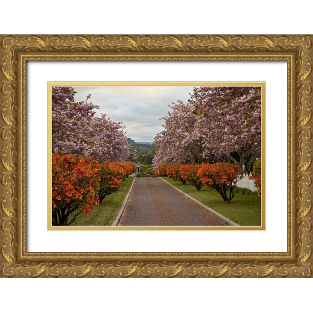 Grall, Don 24x17 Gold Ornate Wood Framed with Double Matting Museum Art ...