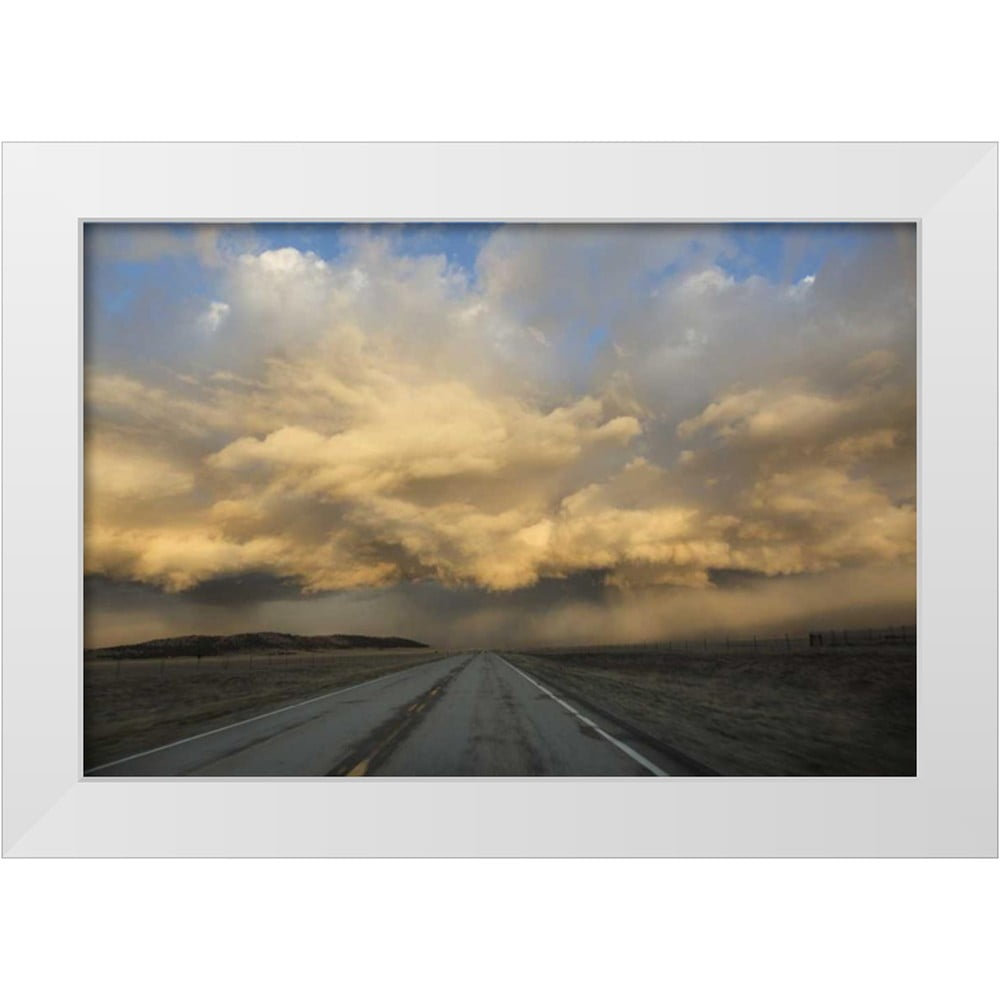 Grall, Don 24x17 White Modern Wood Framed Museum Art Print Titled - CO ...