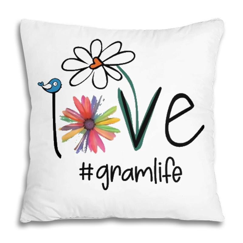 Gram Grandma Gift Idea Gram Life Pillow - Walmart.com