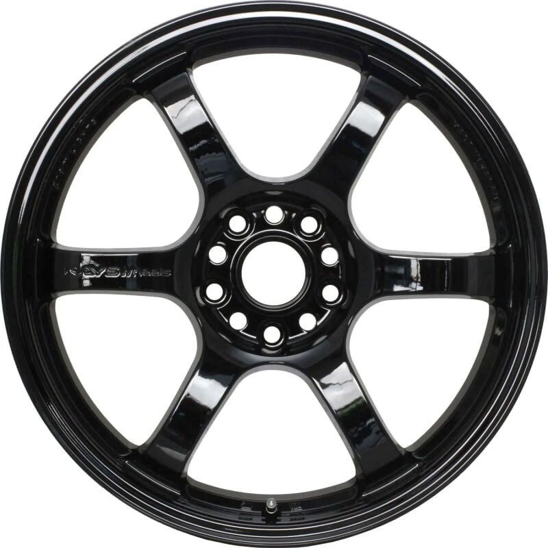 Gram Lights 57DR 15x8 / +35mm / 4-100 Gloss Black Wheel - Walmart.com