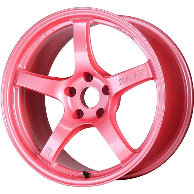 Gram Lights 57DR 18x10.5 +12mm 5x114.3 Sakura Pink Wheel (Special Order ...