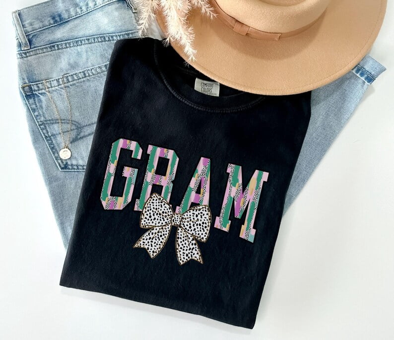 Gram Shirt, Gram Tee For Gram For New Grandmother, Pregnancy ...