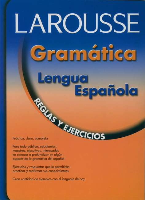 Gramatica Lengua Espanola : Reglas y Ejercicios - Walmart.com