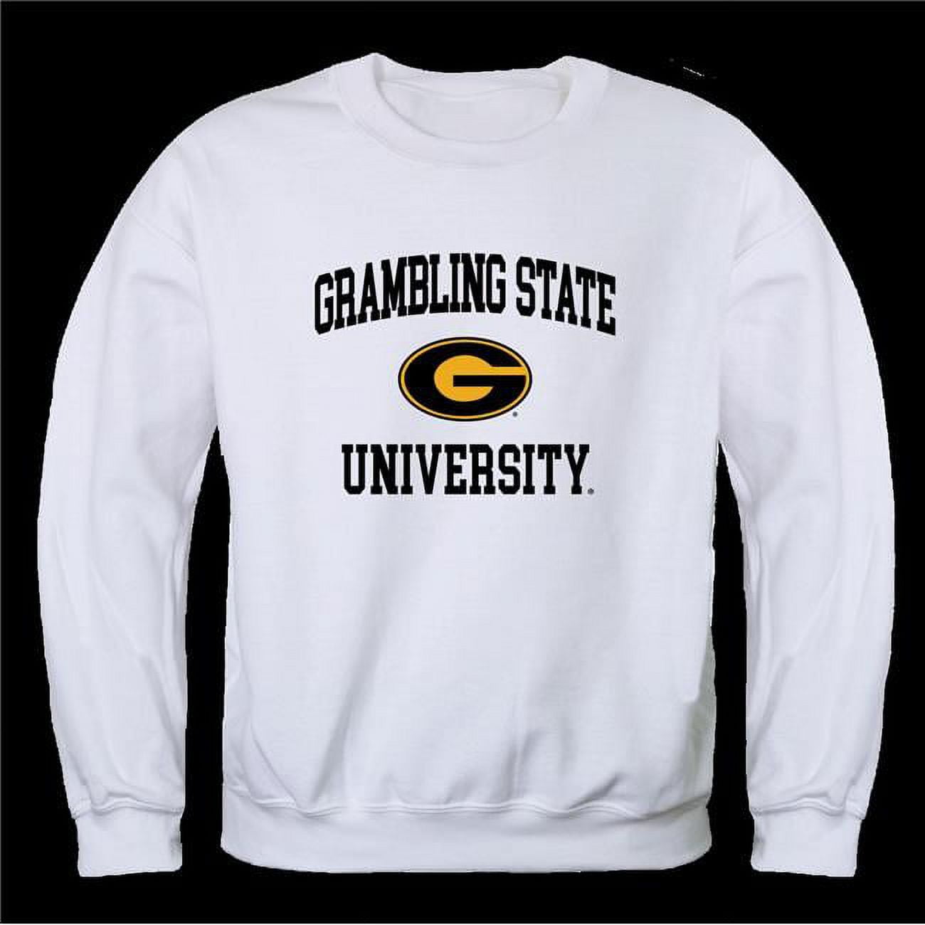Grambling State University Tigers Seal Crewneck Sweatshirt, White ...