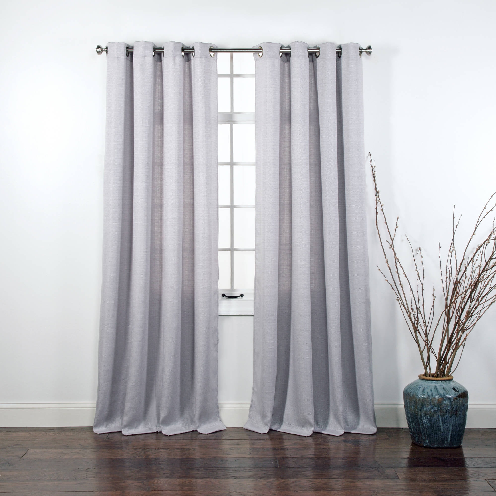 Gramercy Grommet Curtain Panel - Walmart.com