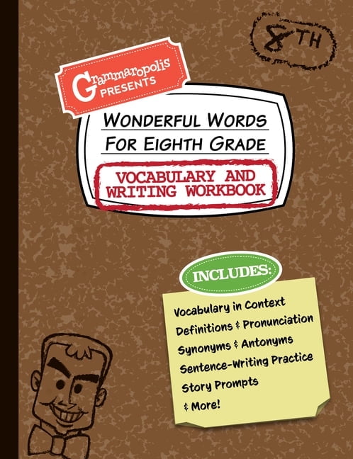 Grammaropolis Vocabulary Workbooks Wonderful Words for Eighth Grade ...