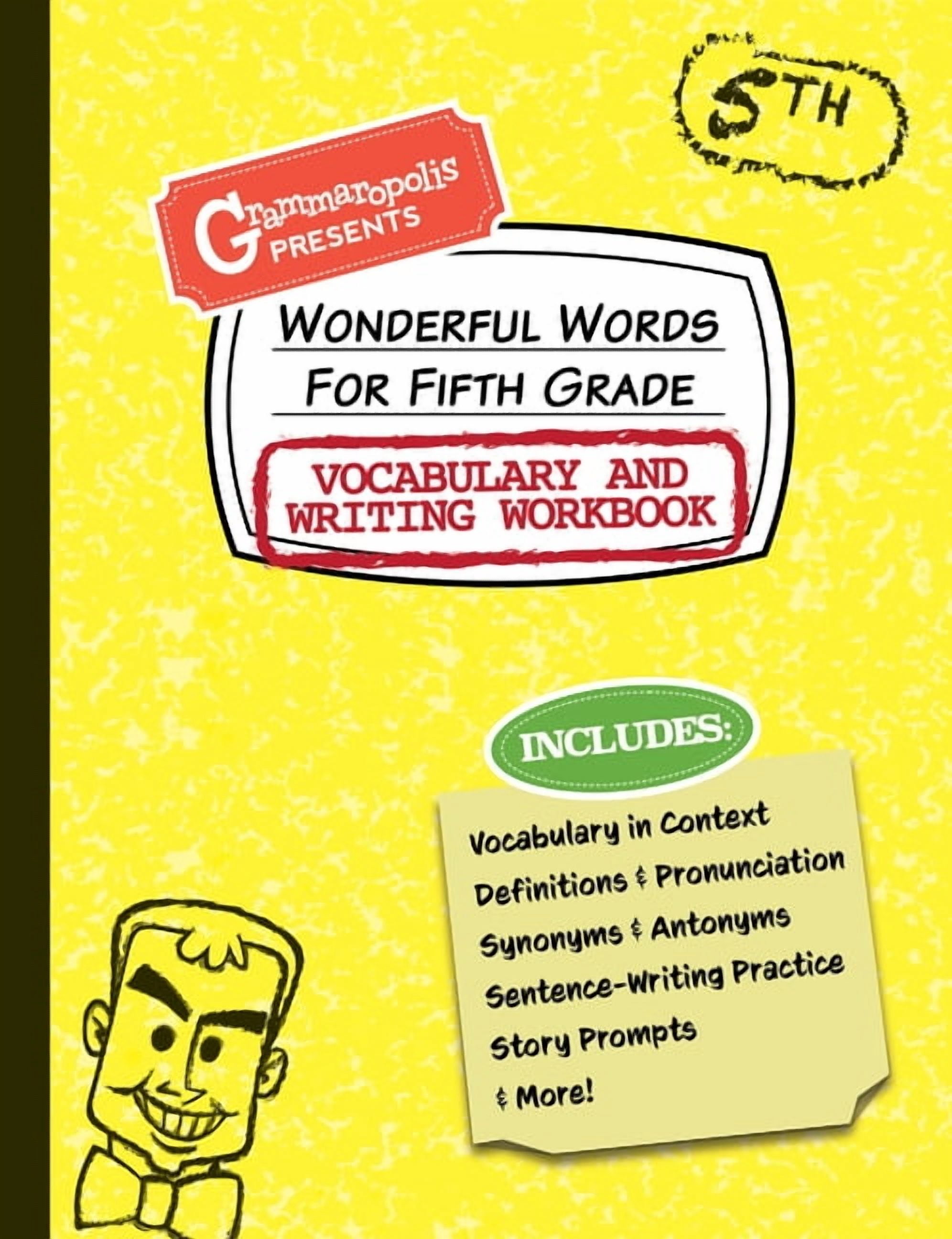 Grammaropolis Vocabulary Workbooks Wonderful Words for Fifth Grade ...
