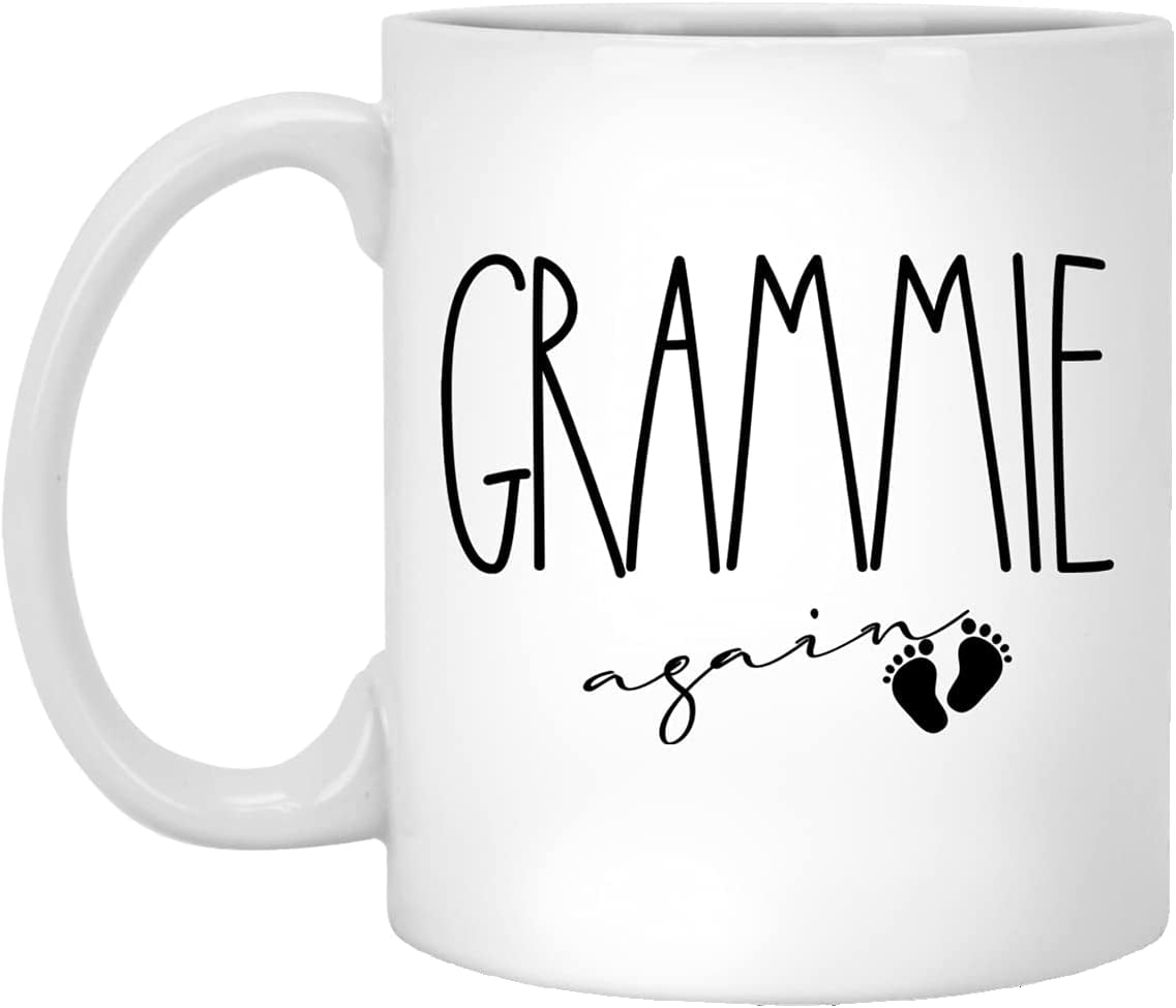 Grammie Again Mug, Grammie Again Pregnancy Announcement, Grammie Reveal ...