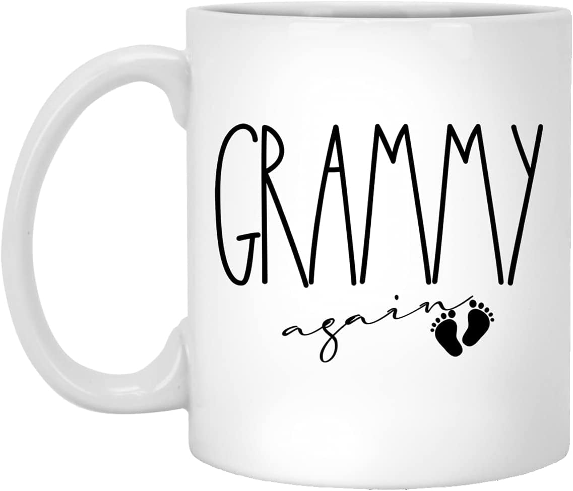 Grammy Again Mug, Grammy Again Pregnancy Announcement, Grammy Reveal ...