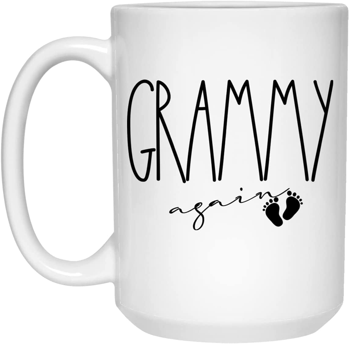 Grammy Again Mug, Grammy Again Pregnancy Announcement, Grammy Reveal ...