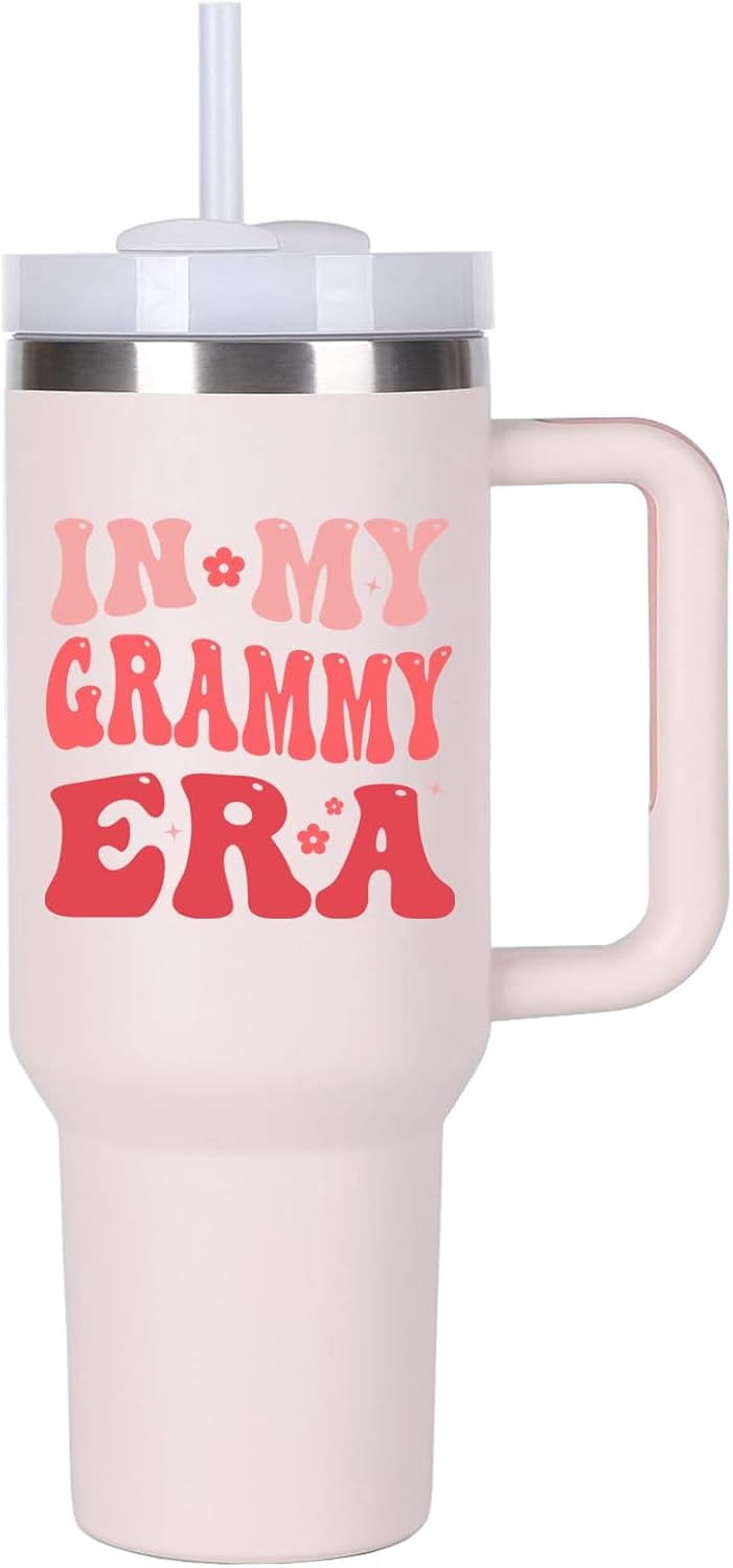 Grammy Gifts Ideas for Grandma.40 oz In My Grammy Era Tumbler with ...
