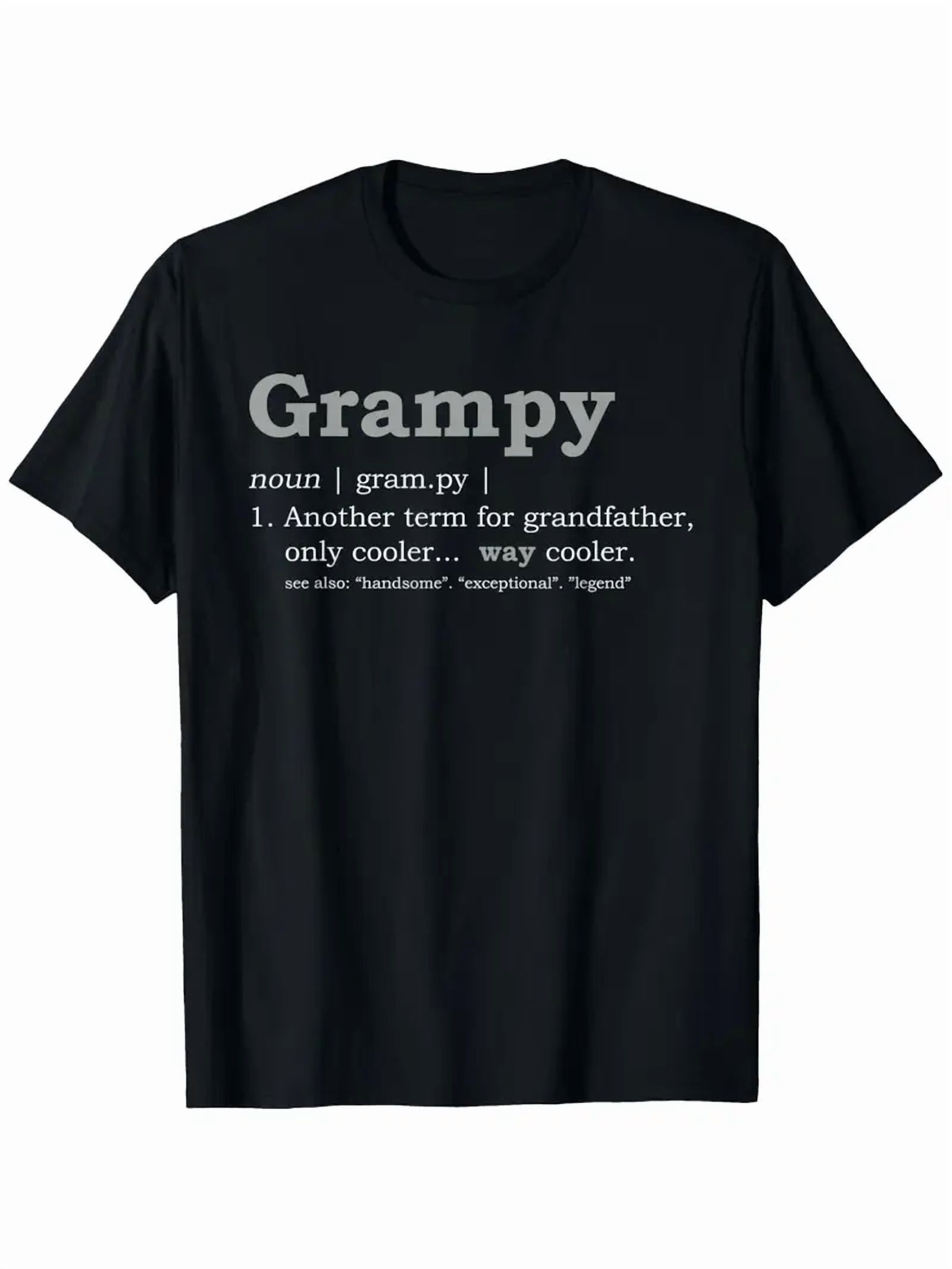 Grampy Shirt: Funny Definition T-Shirt Real One T-shirt Interesting ...