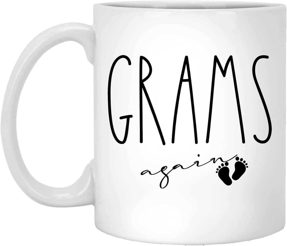 Grams Again Mug, Grams Again Pregnancy Announcement, Grams Reveal ...