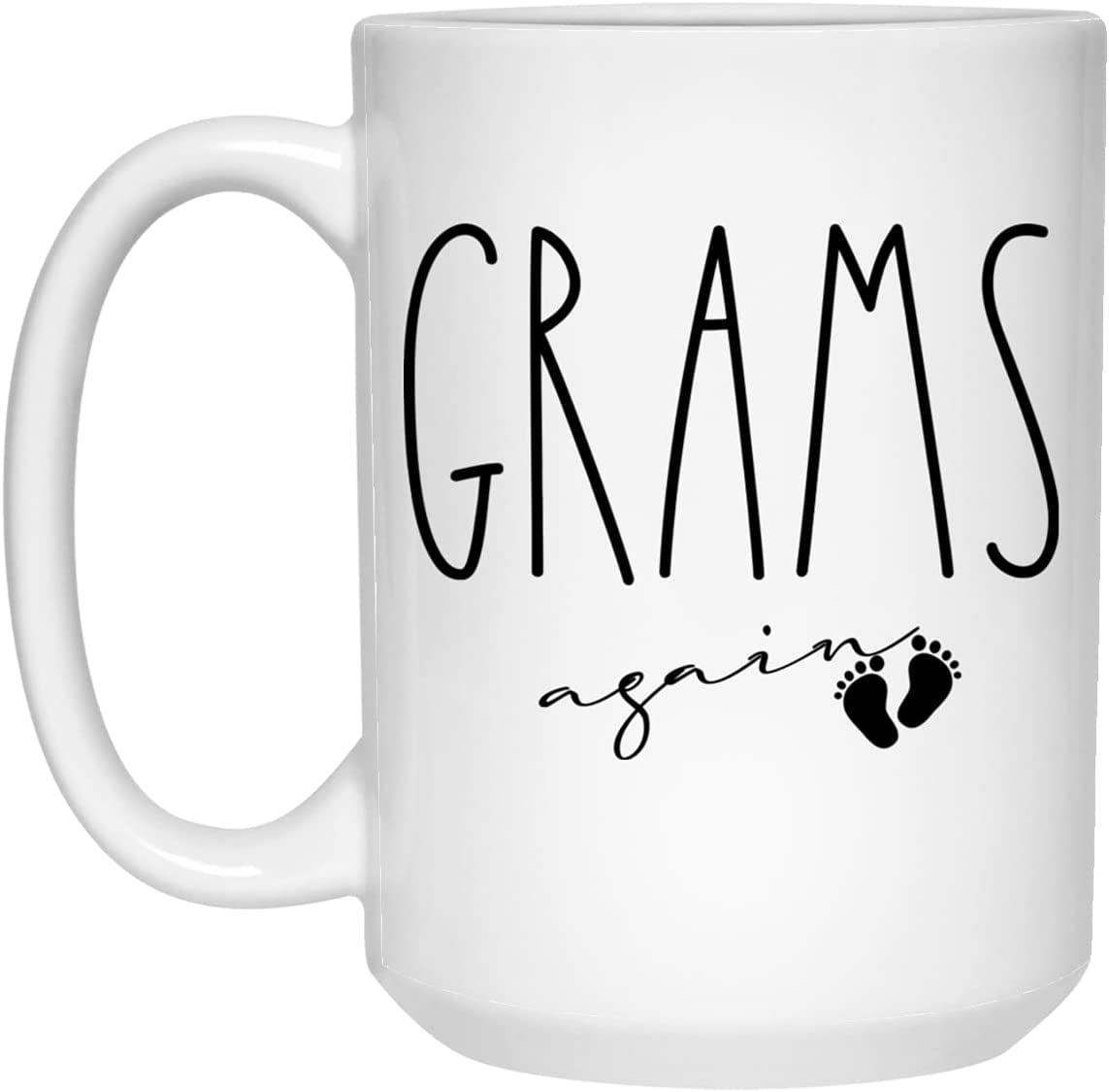 Grams Again Mug, Grams Again Pregnancy Announcement, Grams Reveal ...